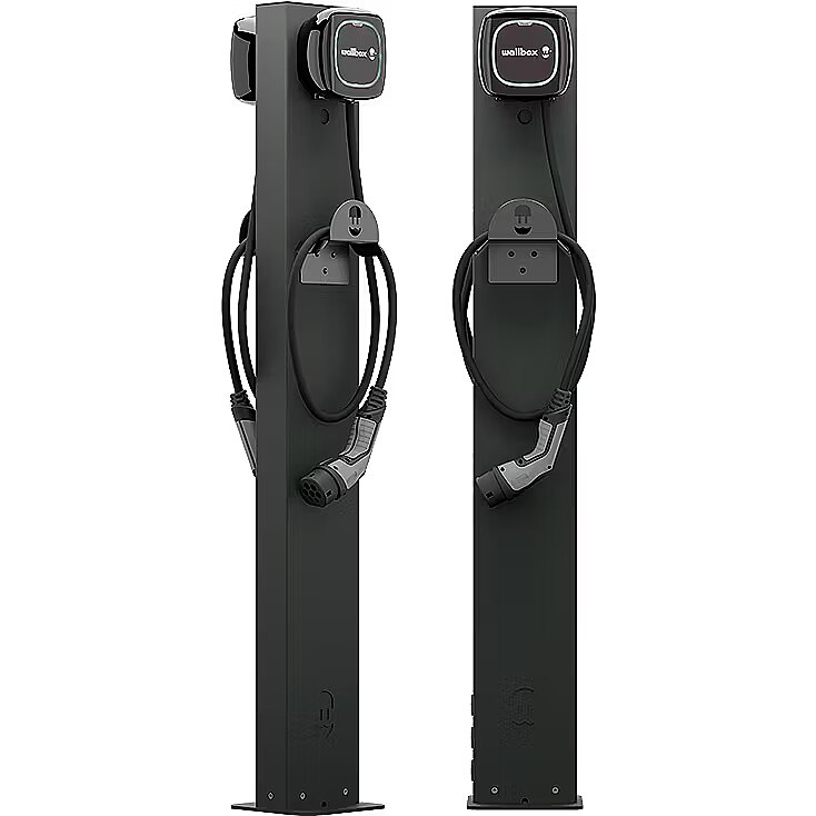 Wallbox Pedestal Eiffel Basic Mono for Pulsar family, Black (PED-EIFBS ...
