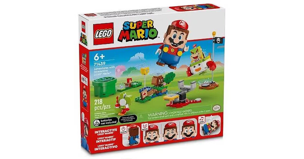 Lego Adventures with Interactive LEGO Mario (71439)
