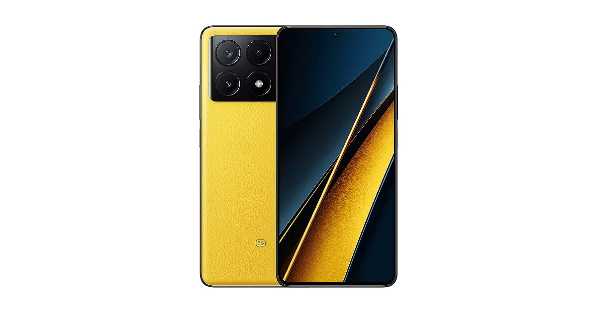 Xiaomi Poco X6 Pro, 12GB/512GB, Yellow (MZB0FVIEU)