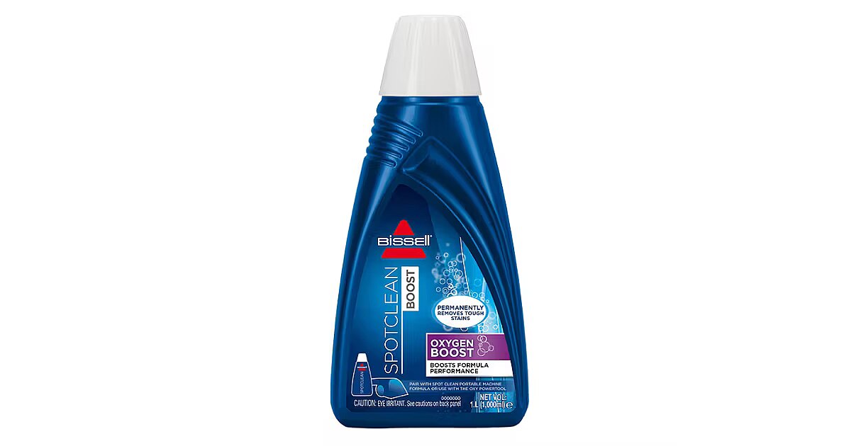 Bissell Spotclean Oxygen Boost Carpet Cleaner Stain Removal, 1L ...