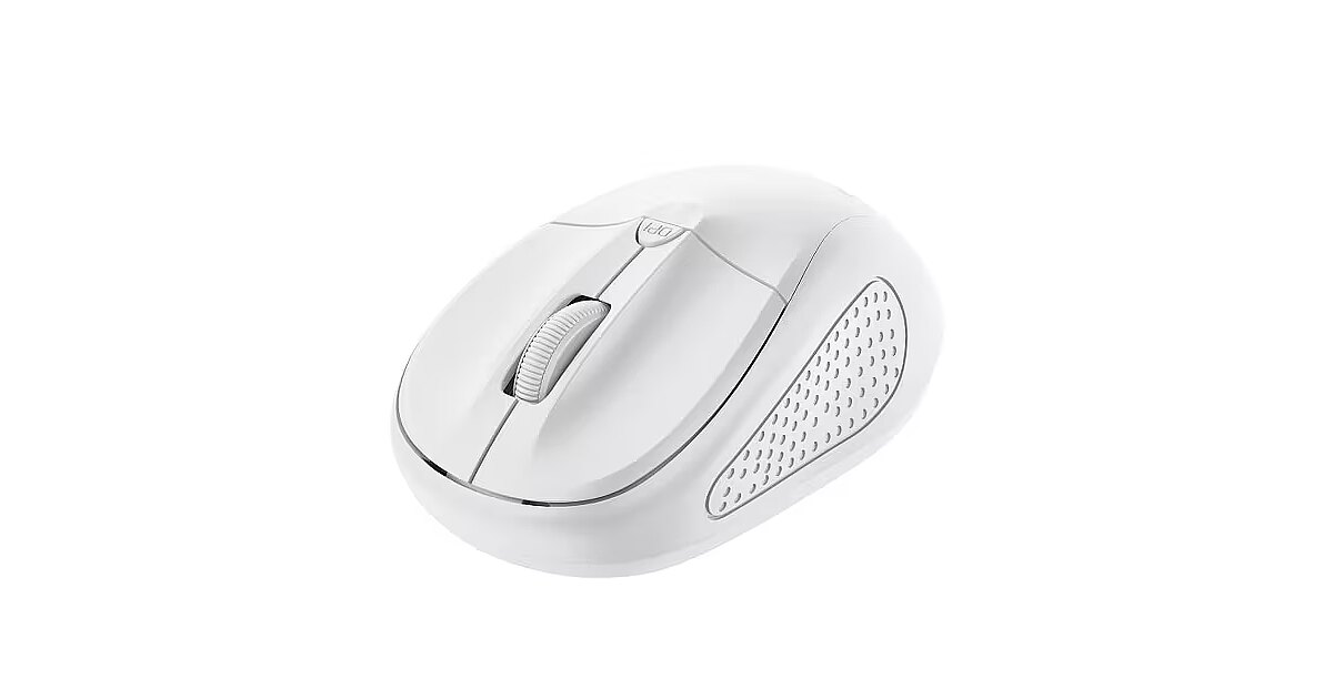 Trust Primo, Wireless, White (24795)