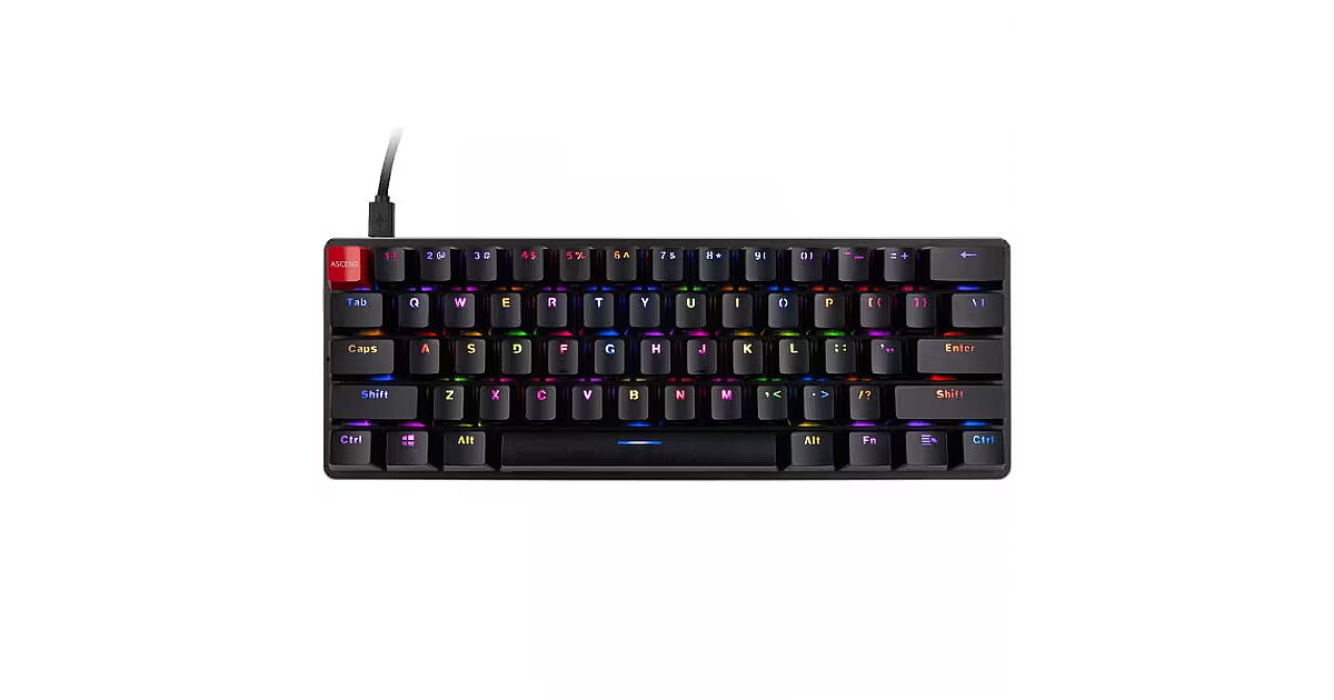 Glorious Pc Gaming Race GMMK Compact, Gateron Brown (GMMK-COMPACT-BRN)