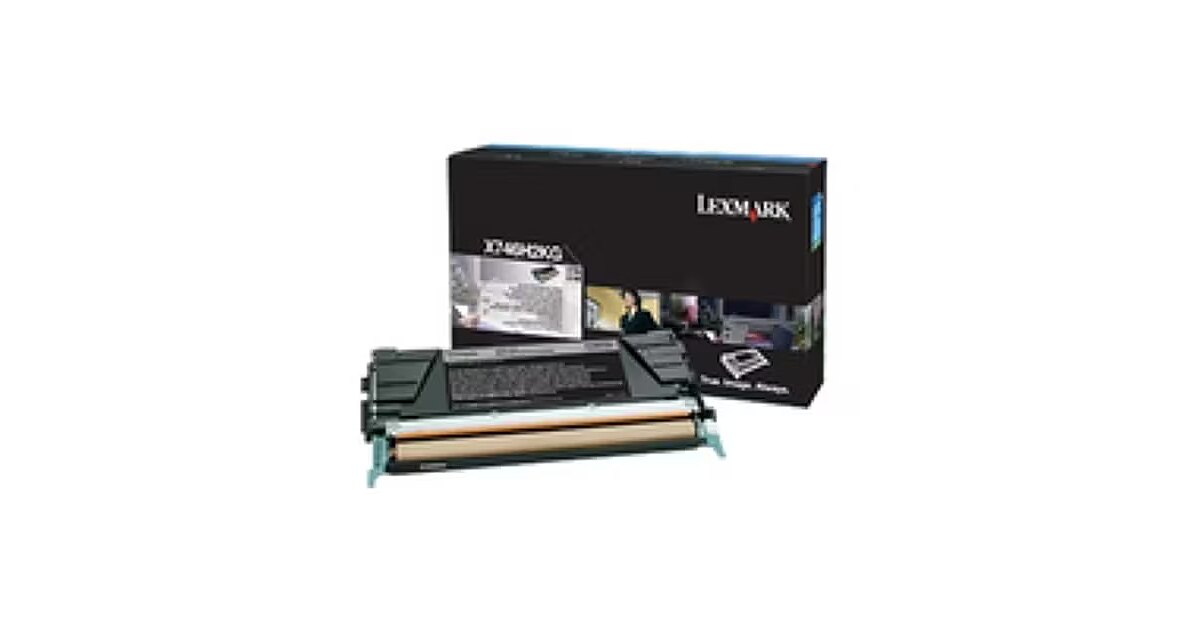 Lexmark X746, X748 Black Corporate Toner Cartridge (12K) (X746H3KG)