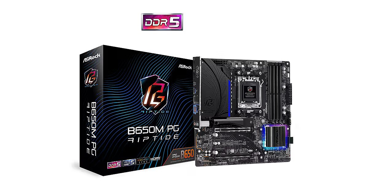 ASRock B650M PG Riptide (B650M PG RIPTIDE)