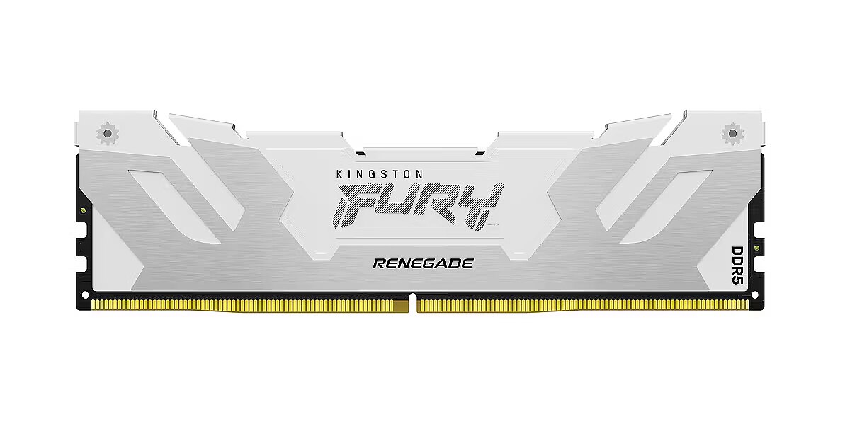 Kingston FURY Renegade White (Intel XMP), DDR5, 24GB, 8000MHz, CL38 ...