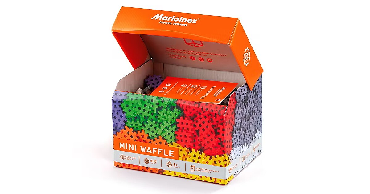 Marioinex Construction Blocks Mini Waffle 500 (902141)
