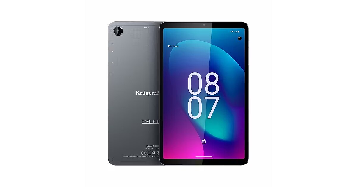 Kruger & Matz Eagle 807 Tablet, 4GB/64GB, Gray (KM0807)
