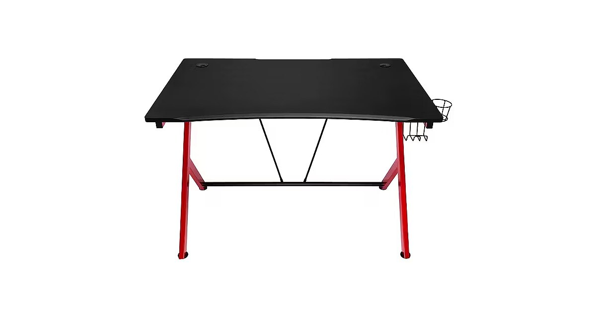 Nitro Concepts D12 Gaming Desk, Black/Red (NC-GP-DK-010)
