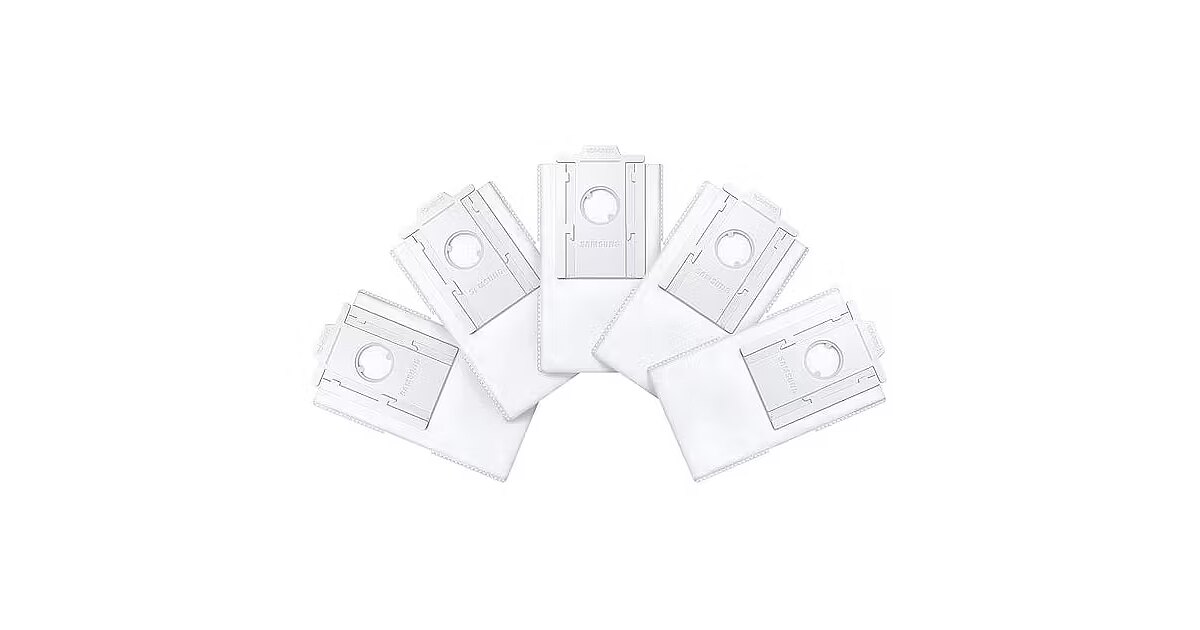 Samsung Jet Bot AI+ / Jet Bot+, 5 pcs - Clean Station Dust Bags (VCA-RDB95)