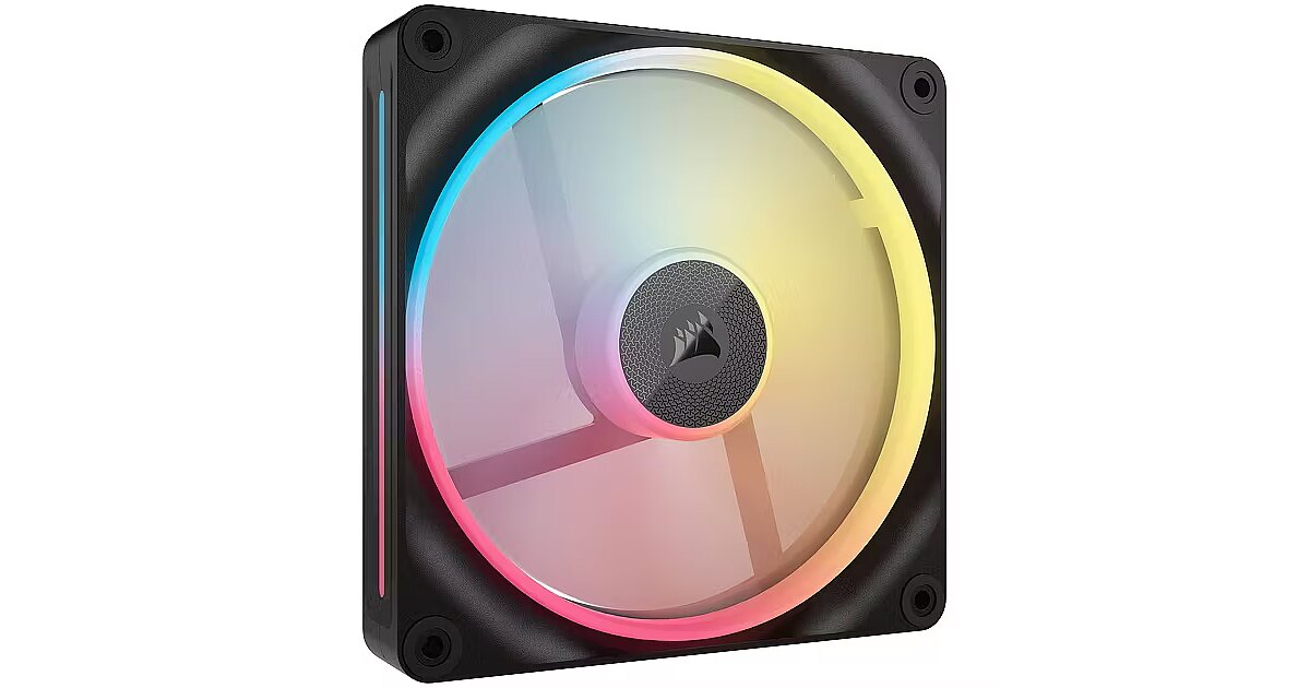 Corsair iCUE Link LX140-R RGB, Reverse Blade, Black (CO-9051051-WW)