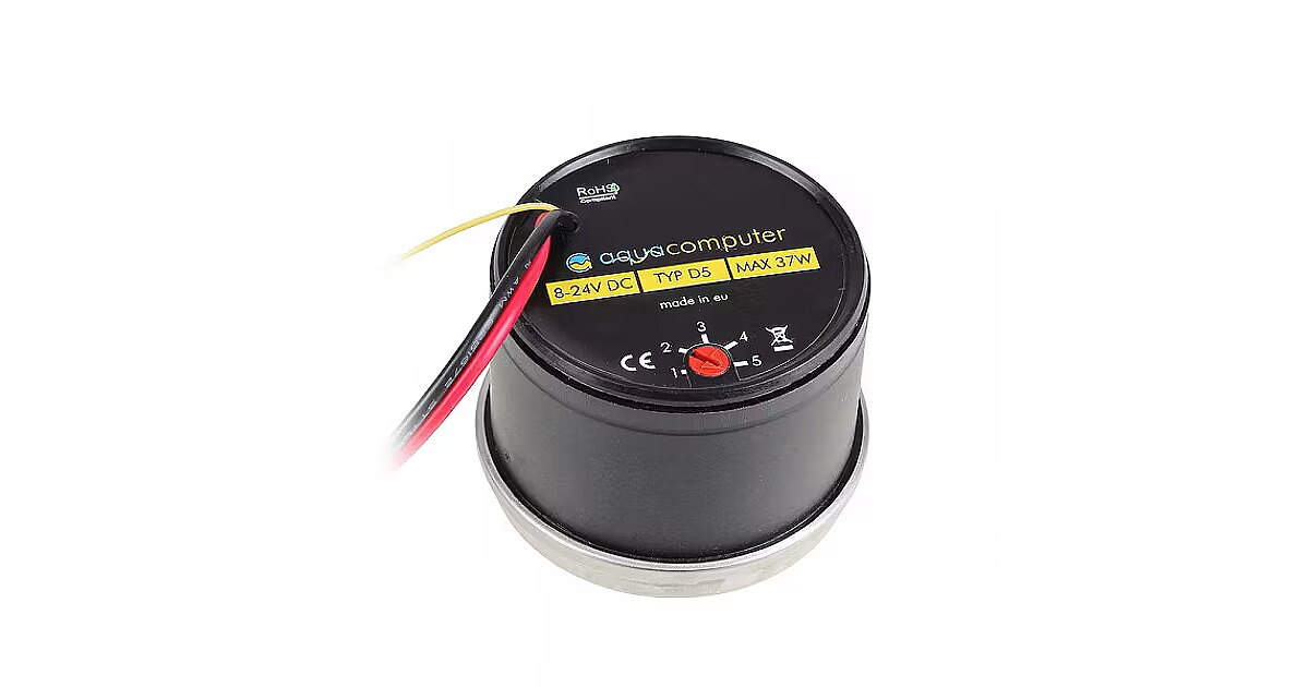 Aqua Computer D5 pump mechanics with rpm signal (41091)