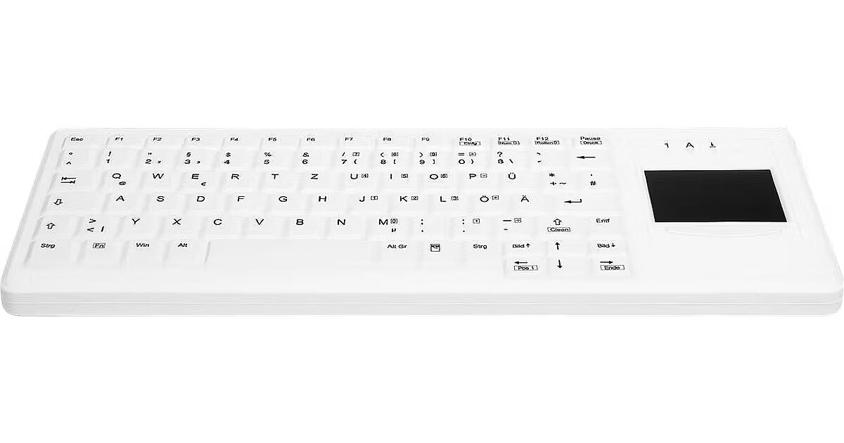 Cherry Active Key, Desinfectable Hygiene-Keyboard with Touchpad ...