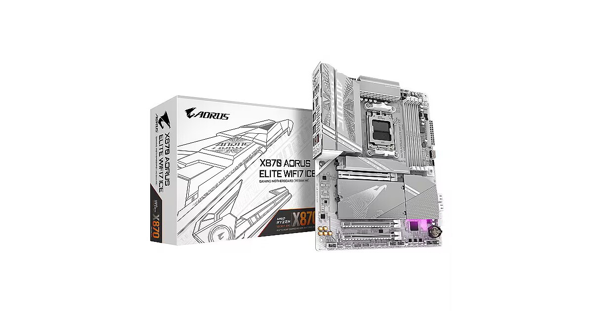 Gigabyte X870 AORUS ELITE WIFI7 ICE (X870 A ELITE WF7 ICE)