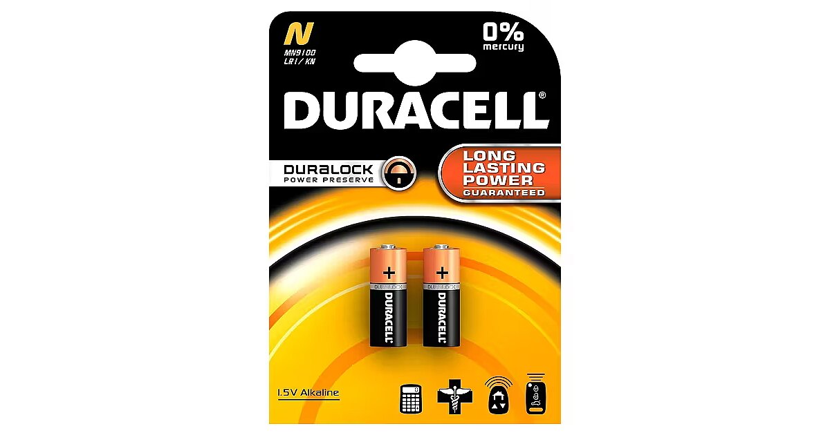 Duracell N 1.5V, x2 (203983)