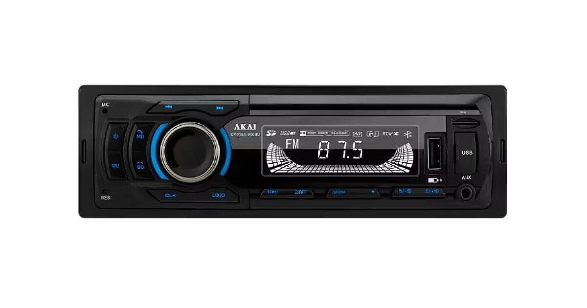 AKAI Car radio CA016A-9008U (4905192533076)