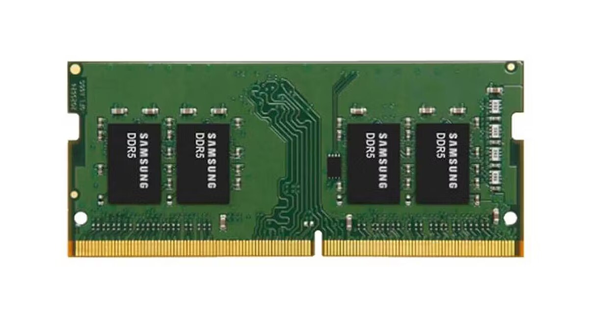 Samsung SODIMM, DDR5, 8GB, 4800MHz, CL40, Single Stick (M425R1GB4BB0-CQK)