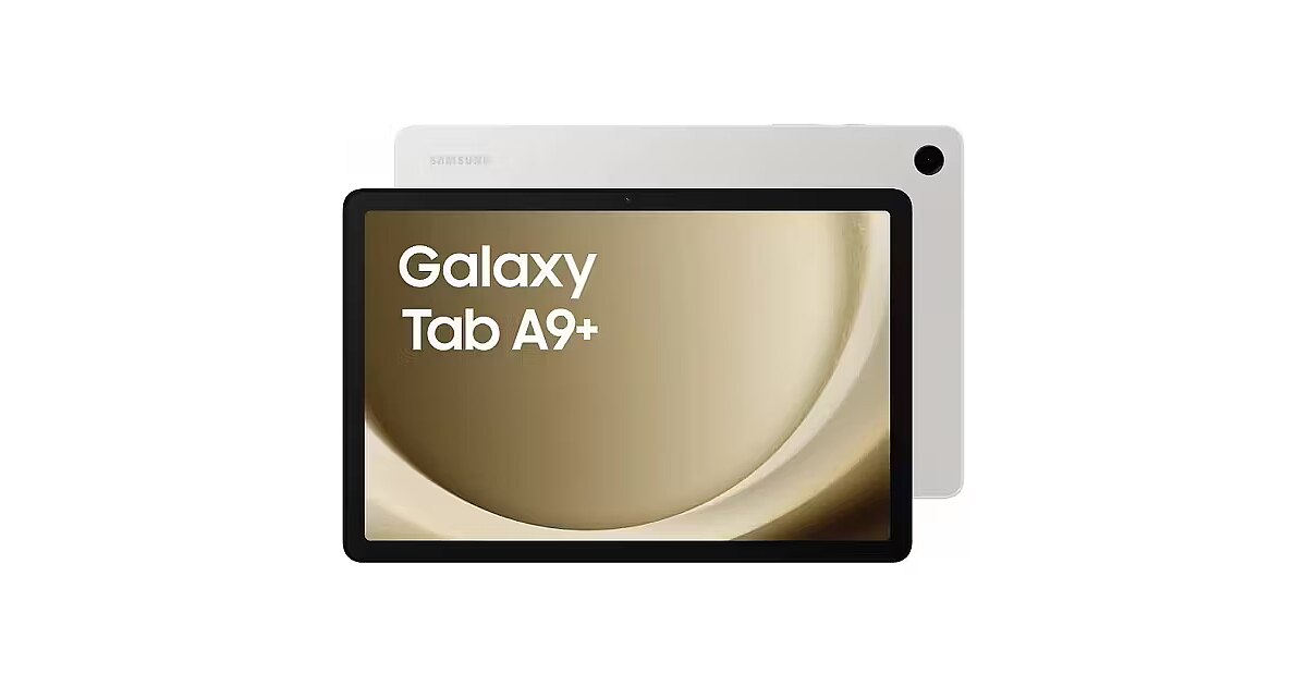Samsung Galaxy Tab A9+ 5G, 6GB/128GB, Silver (SM-X216RZSREUE)