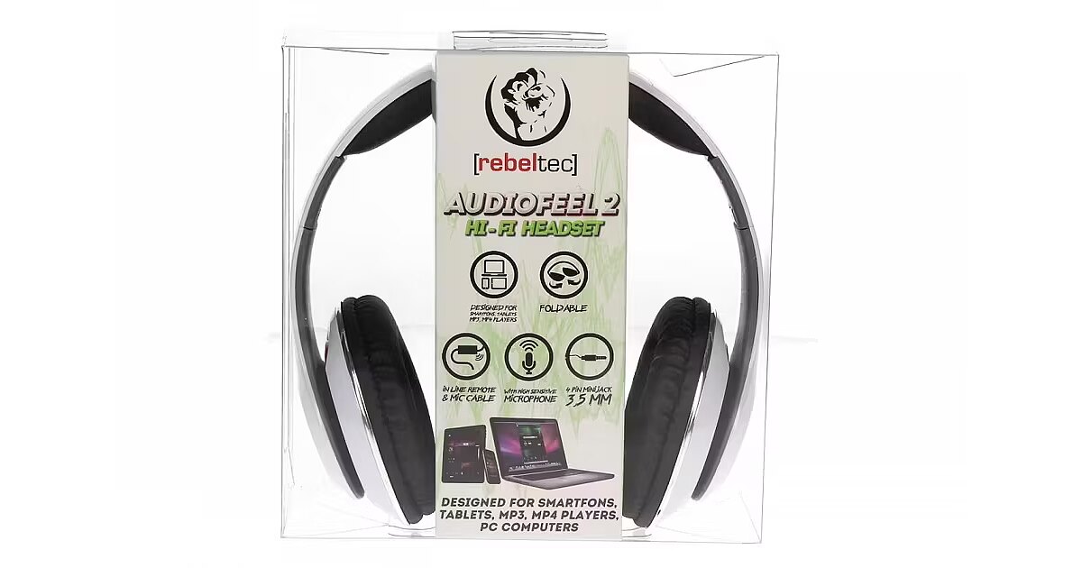 Rebeltec AudioFeel 2, White (RBLSLU00016)