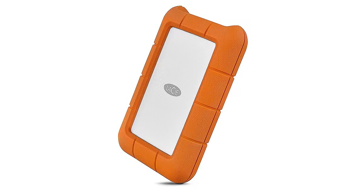 Lacie Rugged, 5TB, Orange (STFR5000800)