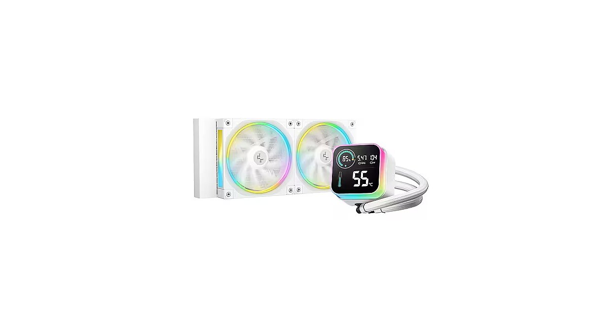 Deepcool LQ240 WH, White (R-LQ240-WHDSMC-G-1)