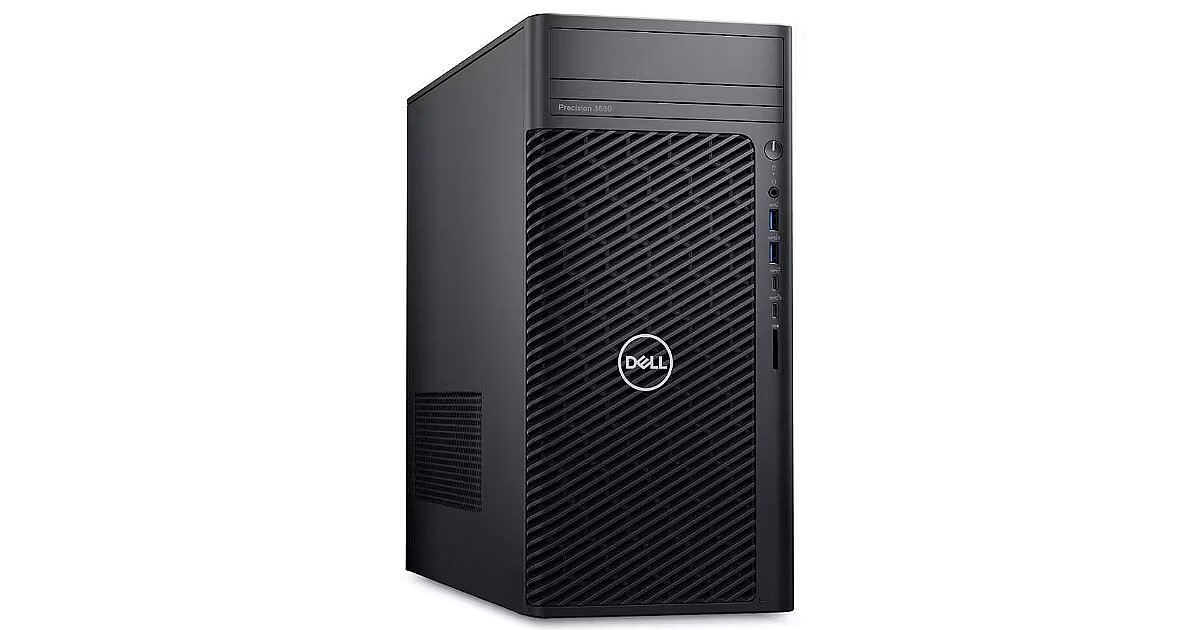 Dell Precision 3680 Tower, Core i7-14700, 16GB, 512GB, NVIDIA RTX A400 ...
