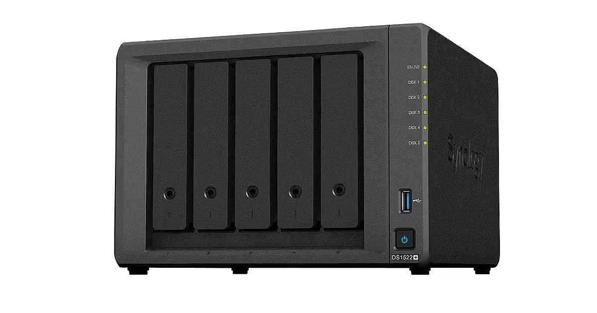 Synology DiskStation DS1522+, 5-Bay (DS1522+)