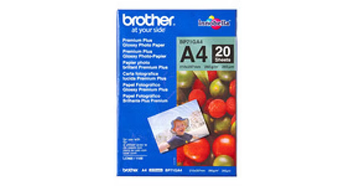 Brother Paper Brother 20 sheets glossy A4 (BP71GA4)