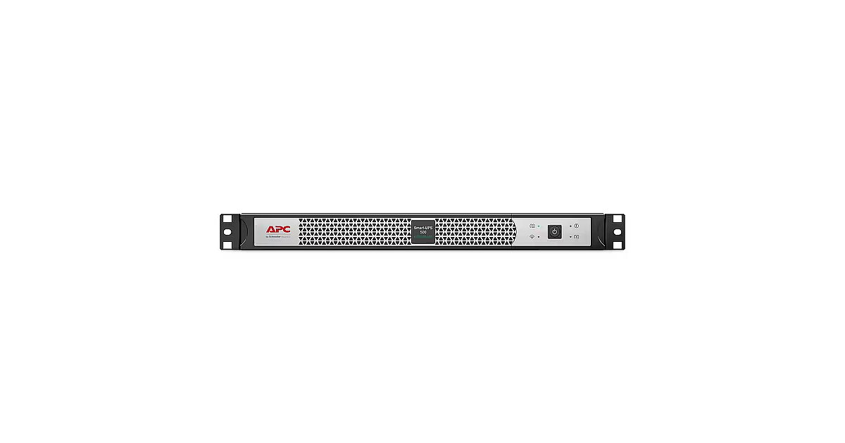 APC Smart-UPS SCL500RMI1UC 500VA, 400W, IEC, 1U (SCL500RMI1UC)