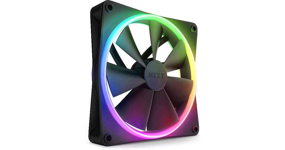 NZXT F140 RGB DUO, Black (RF-D14SF-B1)