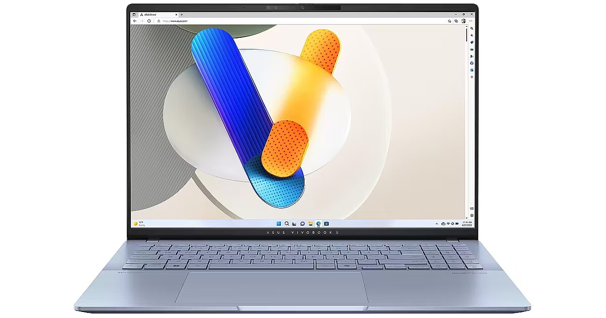 Asus VivoBook S16 OLED S5606MA-MX119W Mist Blue, 16" 3.2K OLED 120Hz, Core Utra 7 155H, 32GB ...