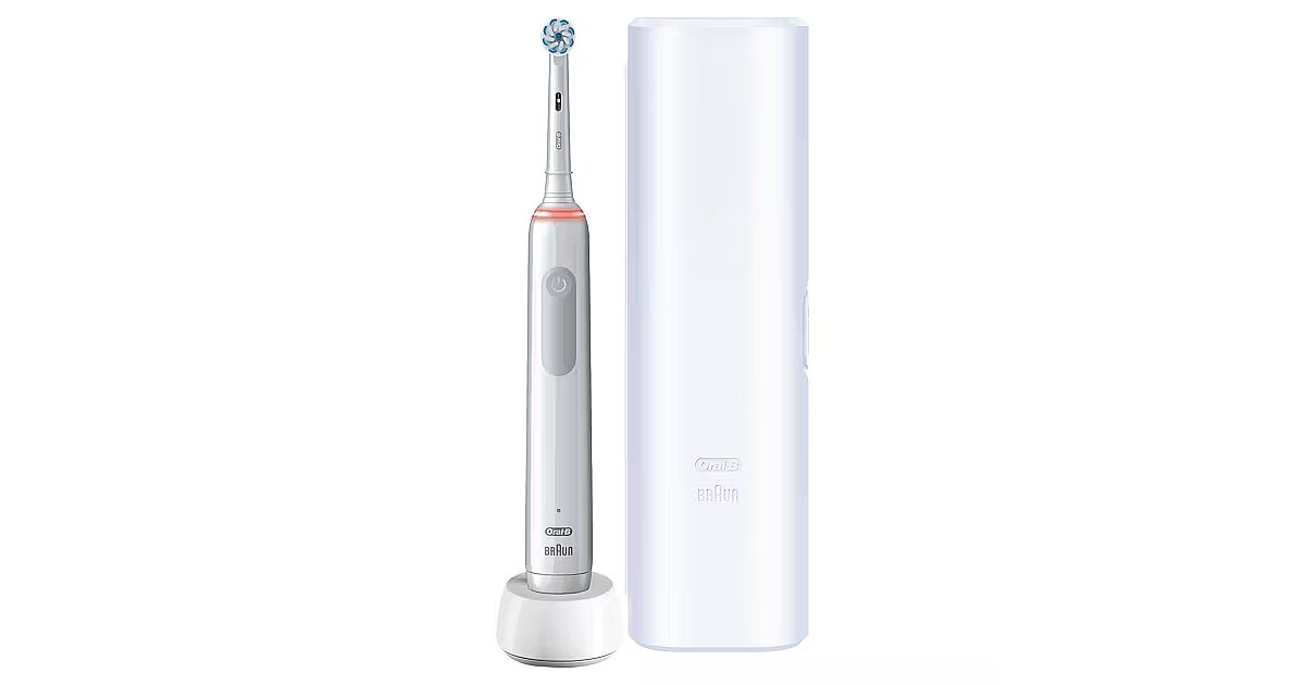 Braun Pro 3 3500, White - Including travel case (8006540759929)