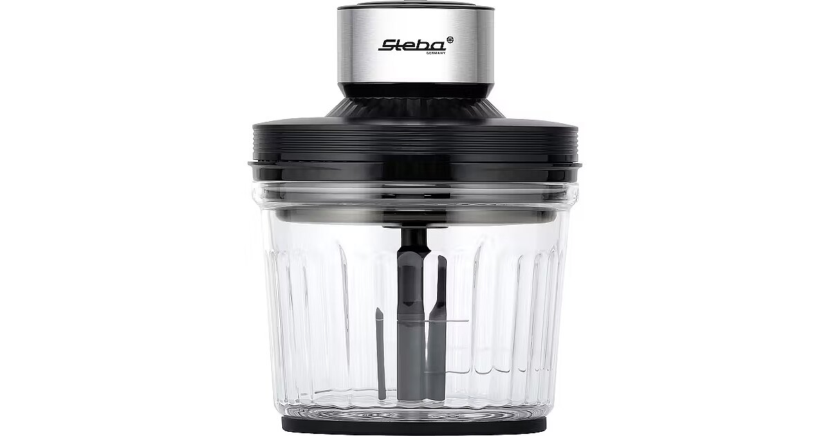 Steba multi-chopper MG 400, Stainless steel/Black (28-34-00)