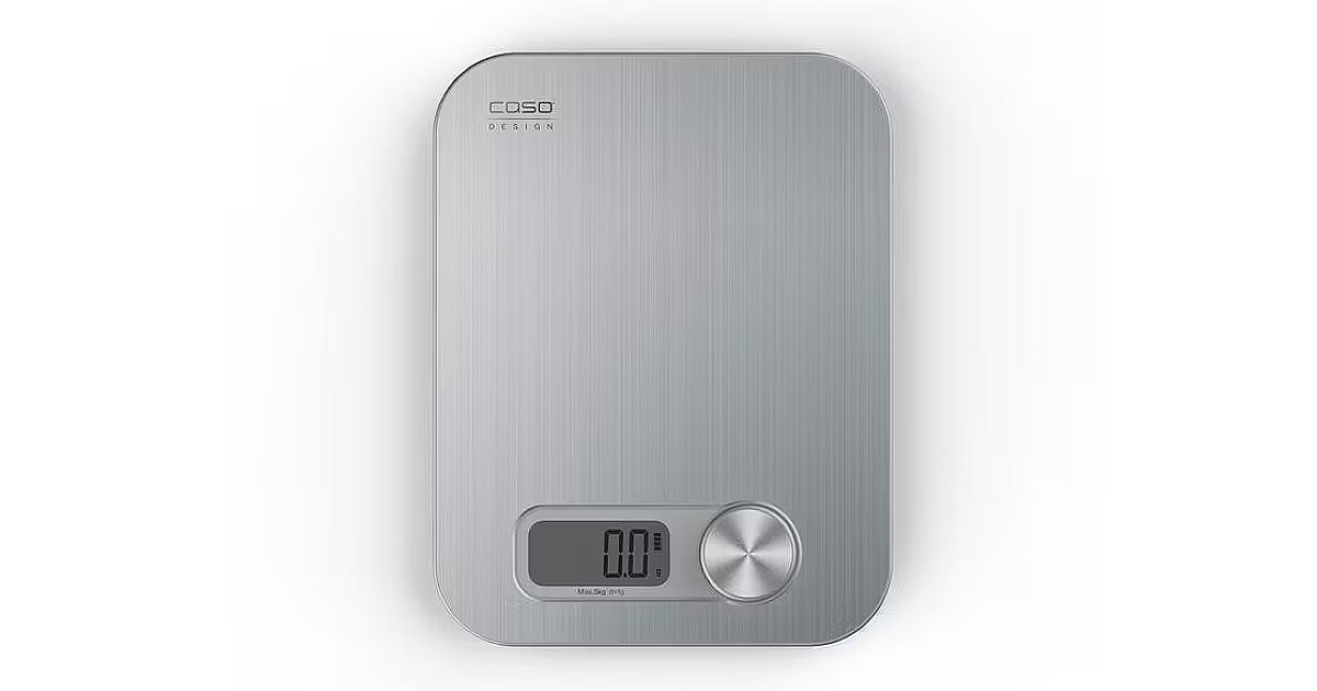 Caso Design kitchen scale, Stainless steel (03265)