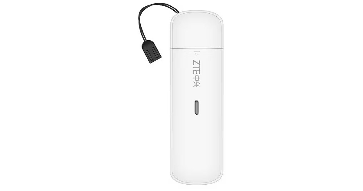 ZTE portatīvs 4G LTE modems ar USB pieslēgumu (MF833N)