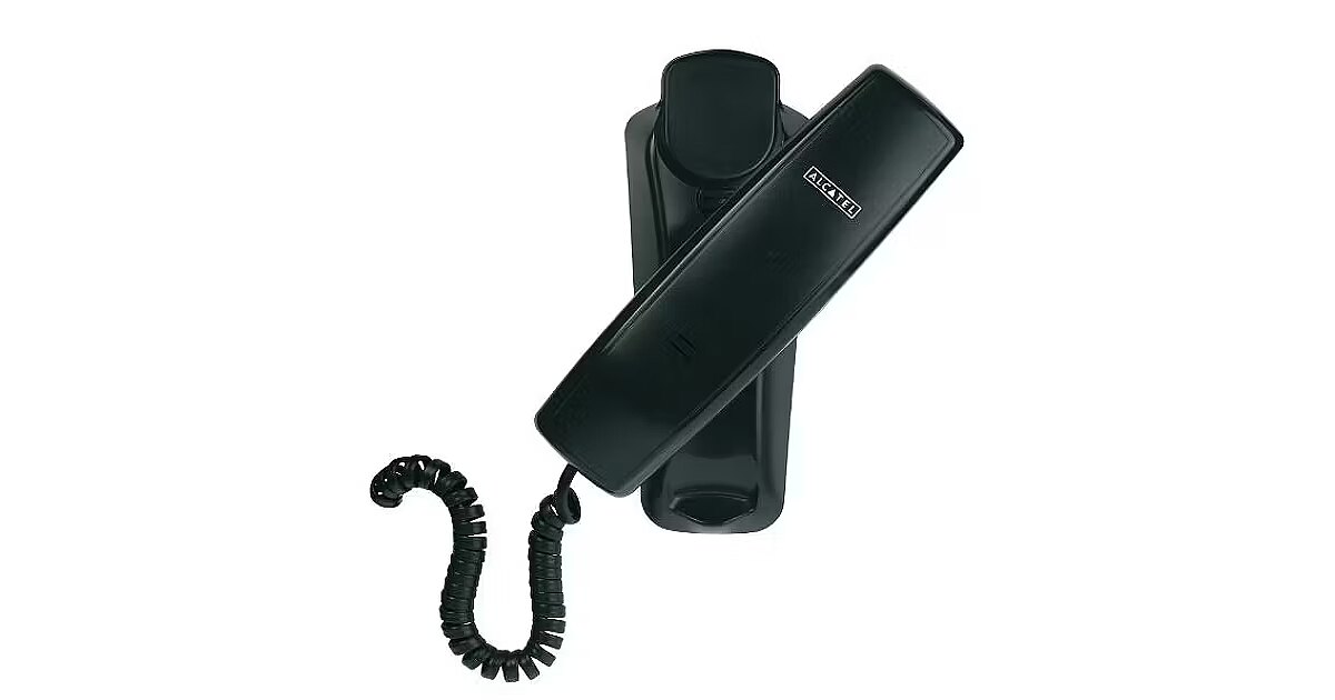 Alcatel Corded telephone Temporis 10 black (3700171613456)