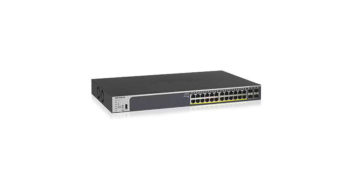 Netgear GS728TP-200EUS, 24x1Gb PoE+ 4xSFP (GS728TP-200EUS)