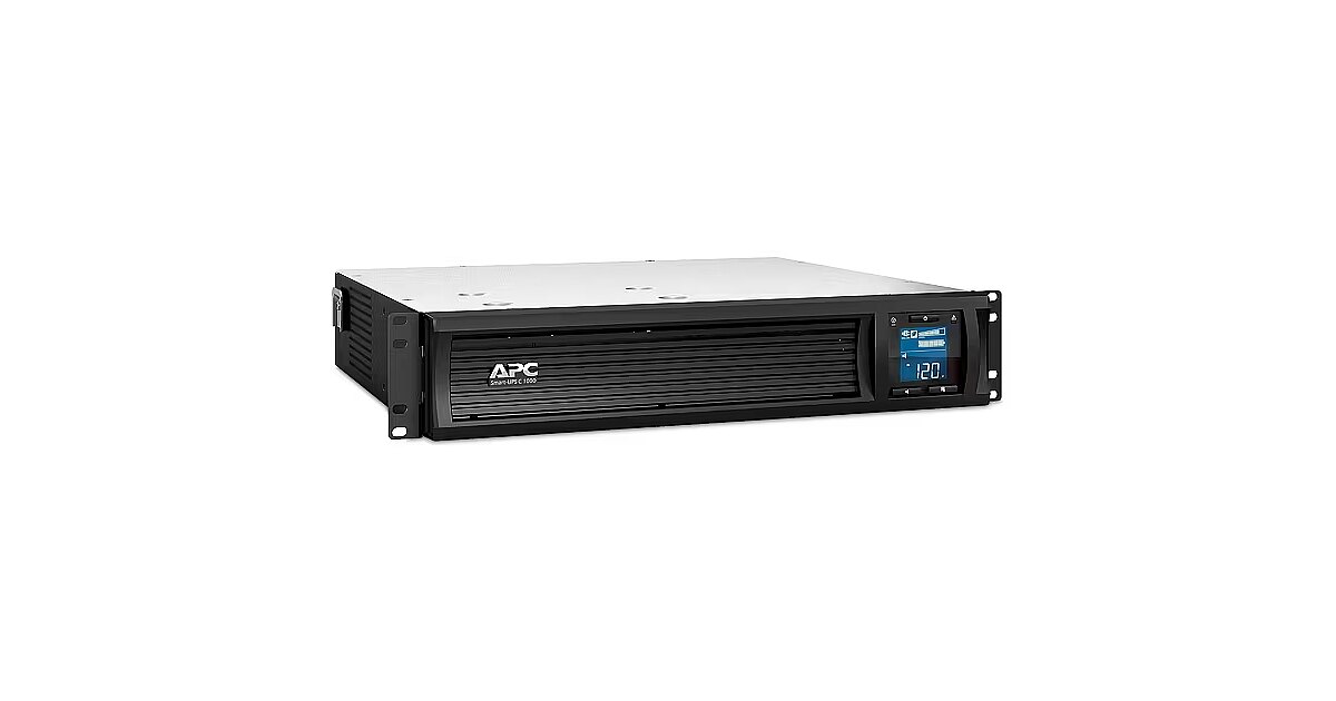 APC Smart-UPS SMC1000I-2UC 1000VA, 600W, IEC, 2U (SMC1000I-2UC)