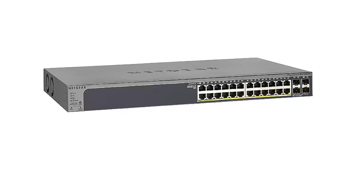 Netgear GS728TPP, 24X 1G PoE+ 4 SFP (GS728TPP-200EUS)