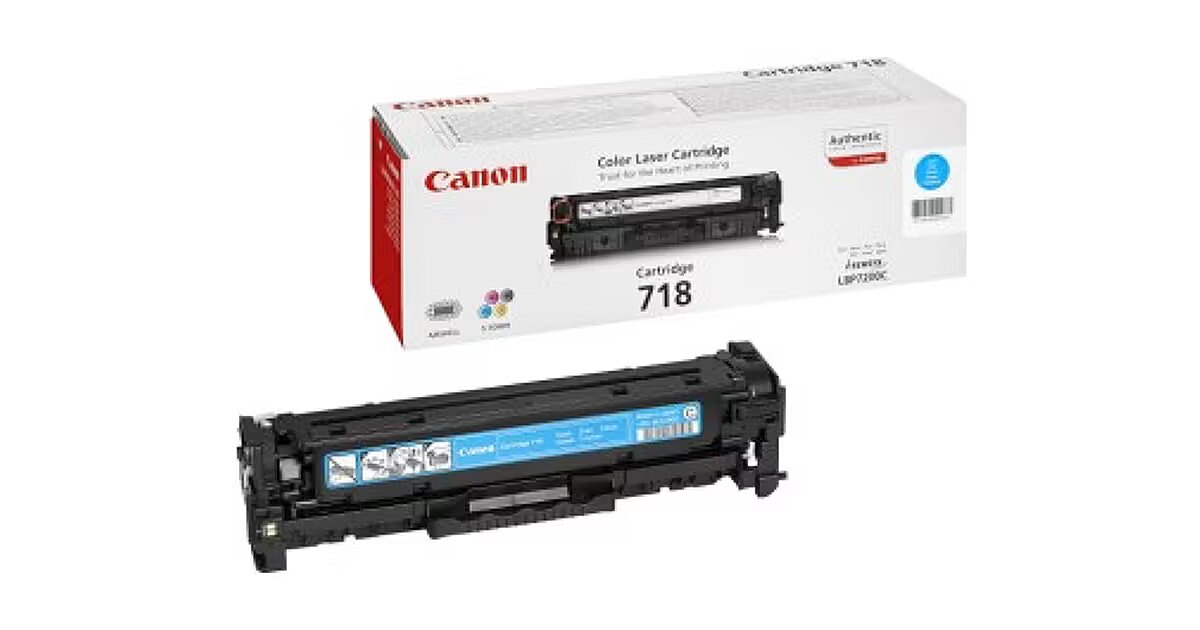 Canon 718 Cyan Toner Cartridge for LBP7200 (2661B002)