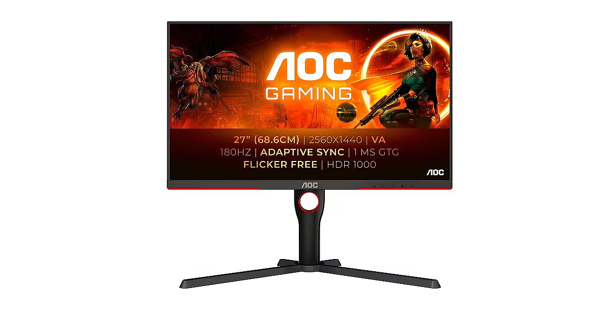 AOC Q27G3XMN/BK, 27" (Q27G3XMN/BK)