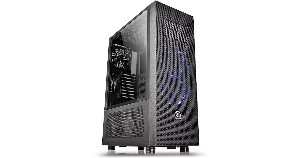 Thermaltake Core X71, Tempered Glass, Black (CA-1F8-00M1WN-02)