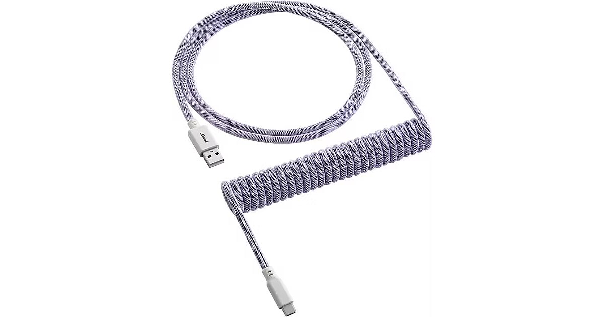 CableMod Classic Coiled Keyboard Cable, USB-A To USB-C, 1.5m, Rum ...
