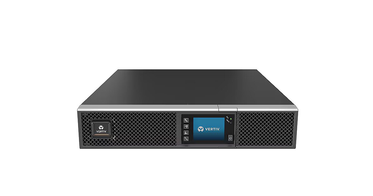 Vertiv VLIEBERT GXT5 1PH UPS 075VA INPUT IEC C14 INLET 2U OUTPUT - (GXT5-750IRT2UXLN)