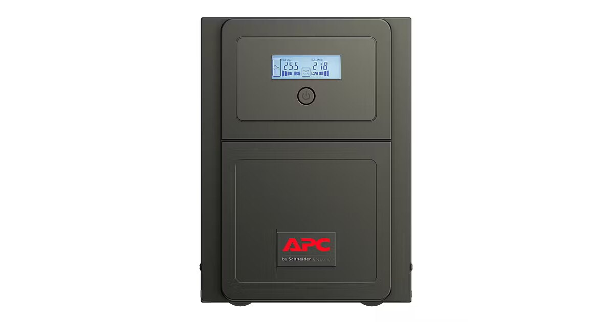 APC Easy UPS SMV1000CAI 1000VA, 700W, IEC (SMV1000CAI)