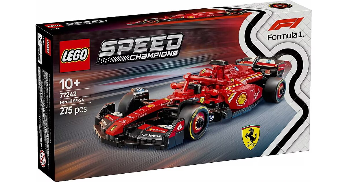 Lego Speed Champions 77242 Bolid F1 Ferrari SF - 24 (77242)