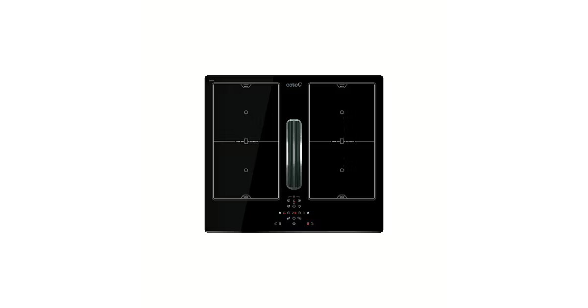 Cata | AS 600 | Induction hob with built-in hood | Number of burners ...