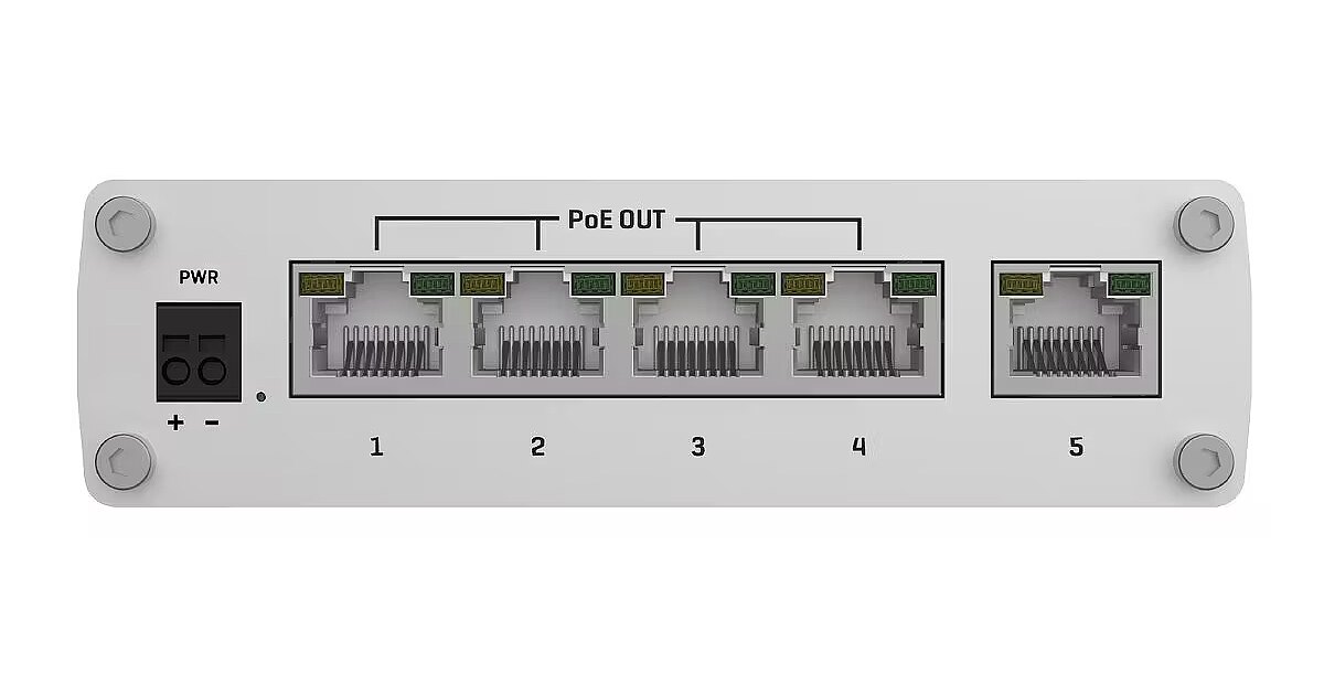 Teltonika TSW101, 5x1Gb POE (TSW101)