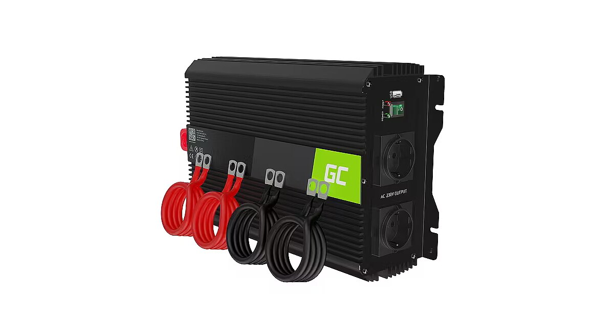 Green Cell Power Inverter PRO 12V to 230V 2000W/4000W Modified sine ...