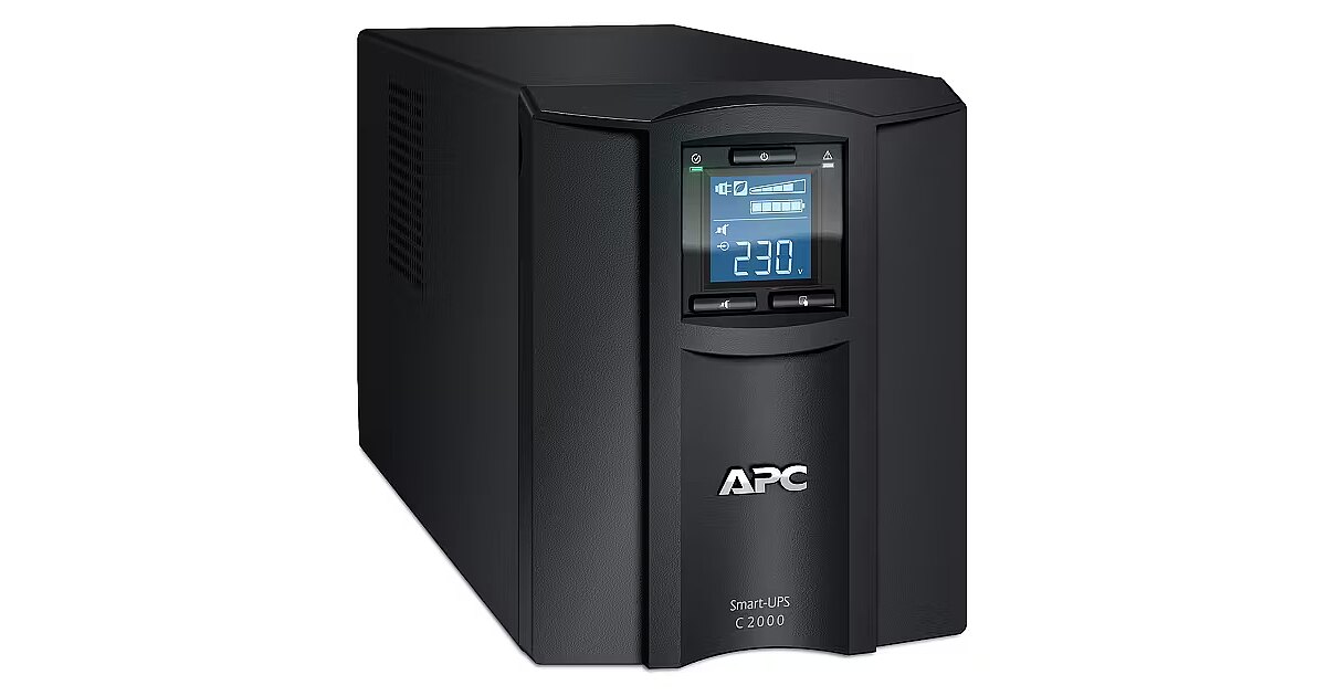 APC Smart-UPS SMC2000I 2000VA 1300W, IEC (SMC2000I)