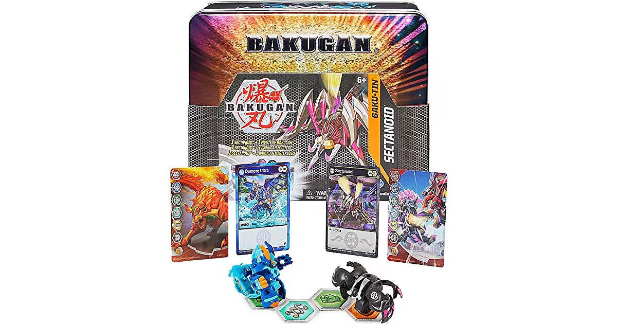 Spin Master Spin Master Bakugan Baku-Tin Toy Figure (Premium Storage ...